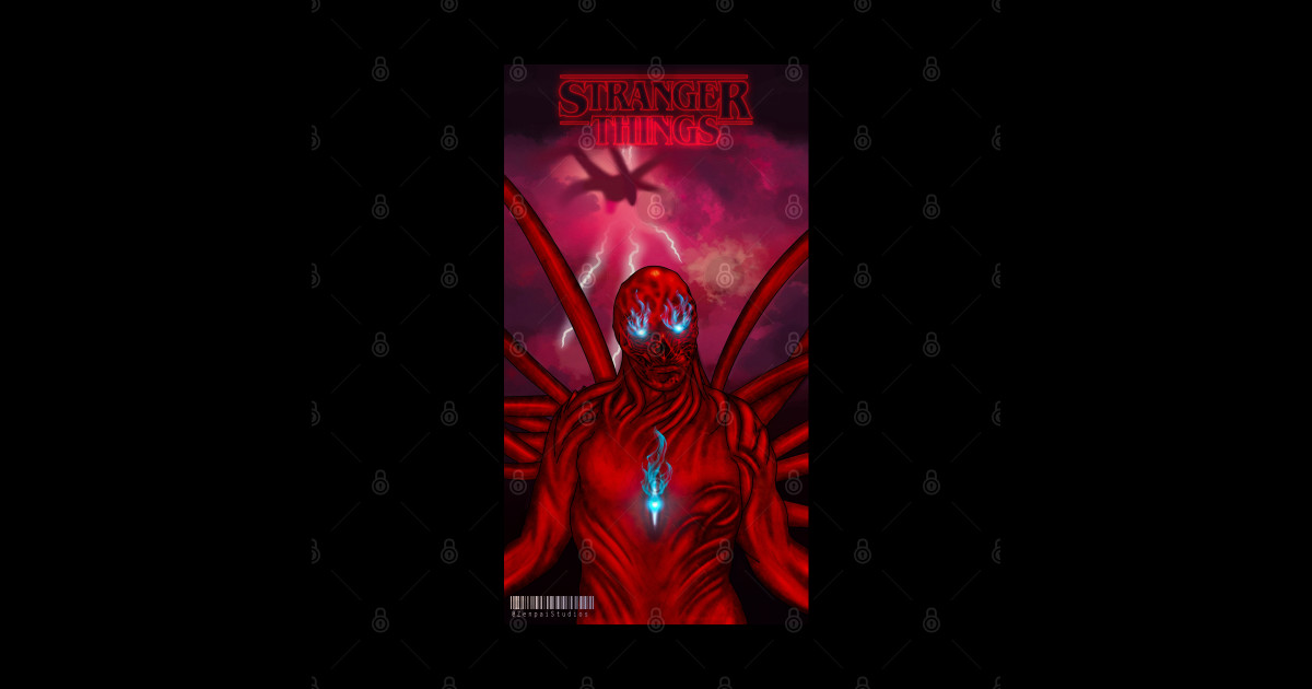 Vecna Stranger Things - Movie - Sticker | TeePublic