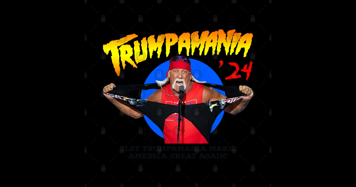 trumpamania 2024 - Trump - Sticker | TeePublic