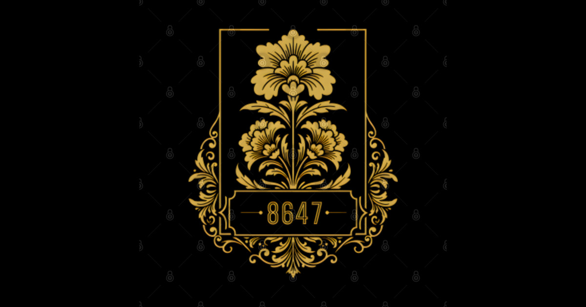 8647 Subtle Anti Trump - 8647 - Sticker | TeePublic