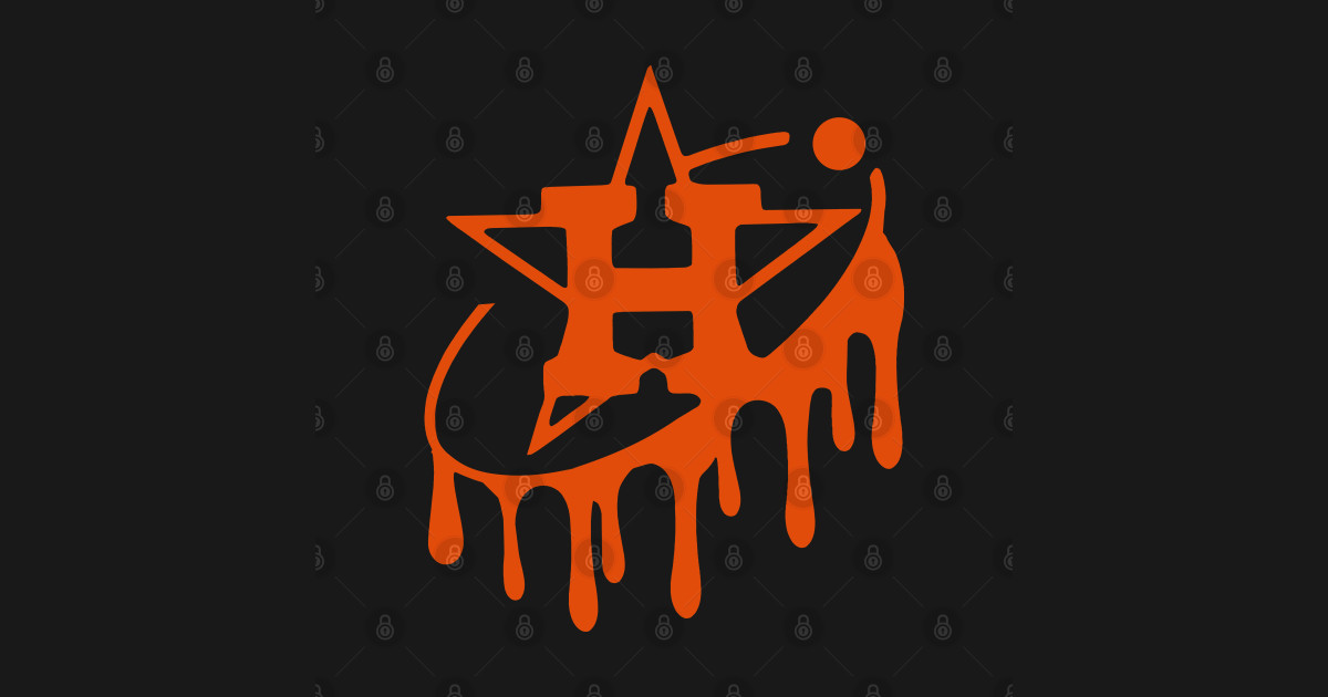 Houston Astro Drip - Astros Baseball - T-Shirt | TeePublic