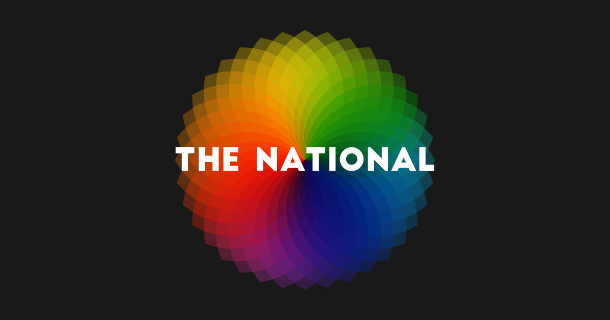 The National Band Logo Colour Wheel - The National - T-Shirt | TeePublic