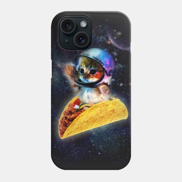 Taco Space Cat - Space Taco Cat - Phone Case | TeePublic