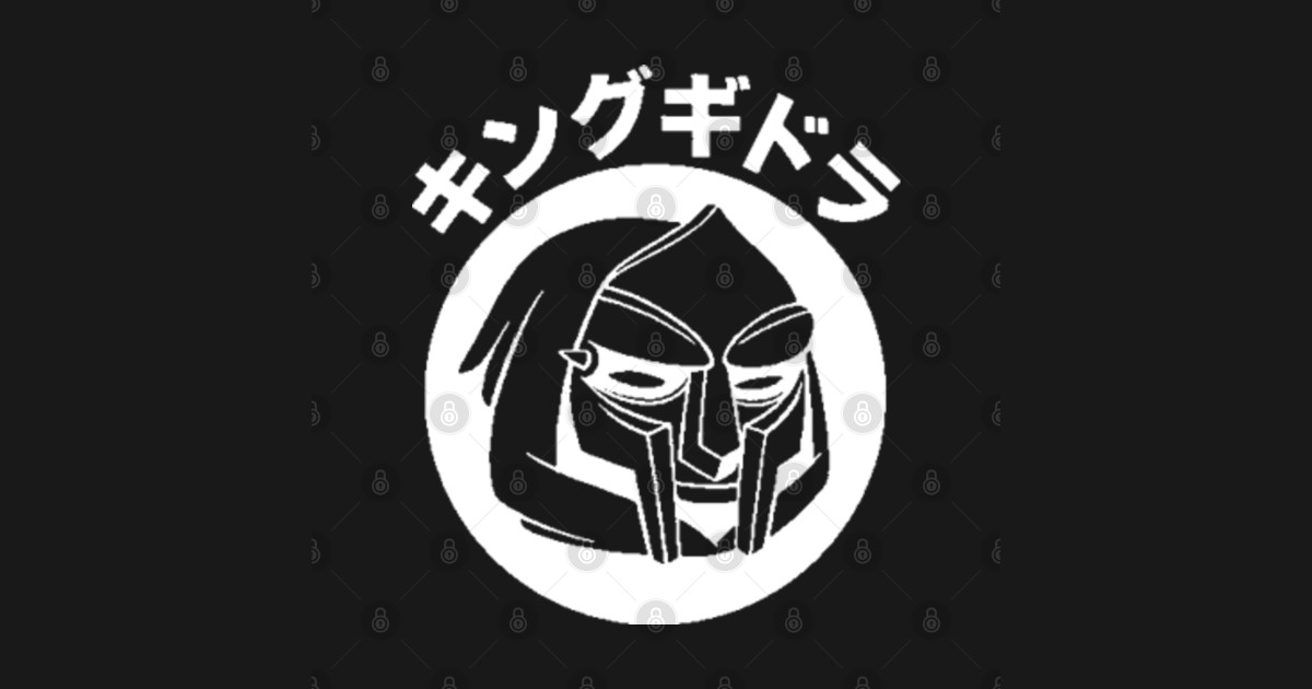 Mf Doom King Geedorah Japanese Text - Mf Doom - T-Shirt | TeePublic