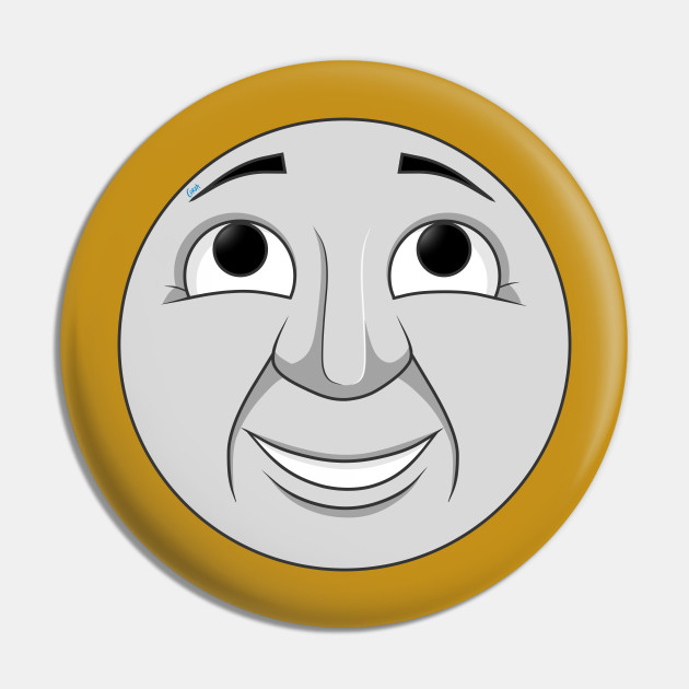 Duke happy face - Thomas And Friends - Pin | TeePublic