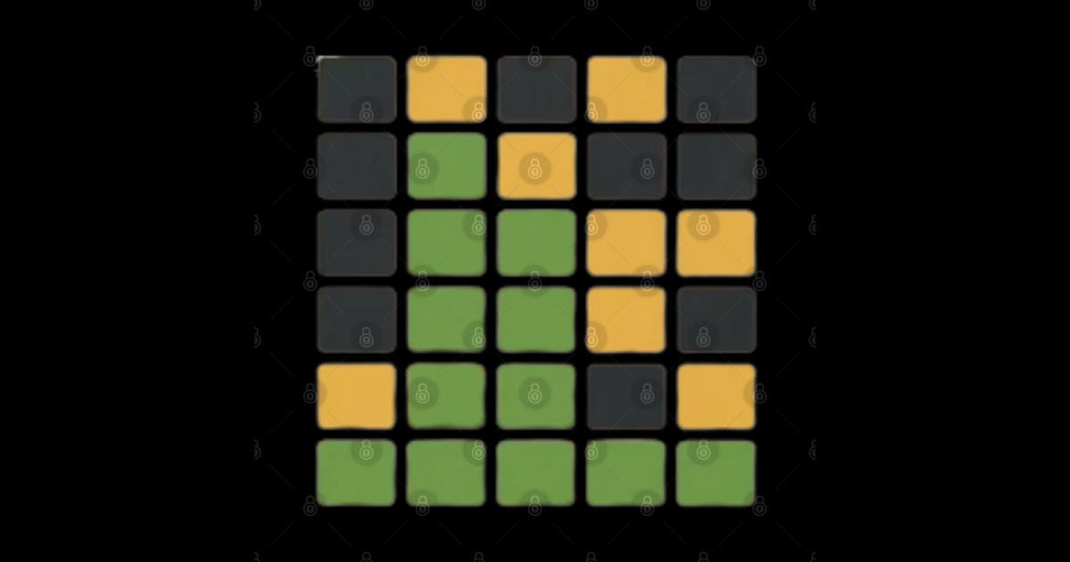 Wordle fun game puzzle - Wordle Puzzle - Posters and Art Prints | TeePublic