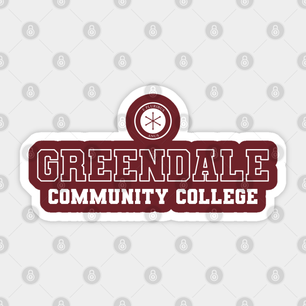 Community College - Community - Sticker | TeePublic