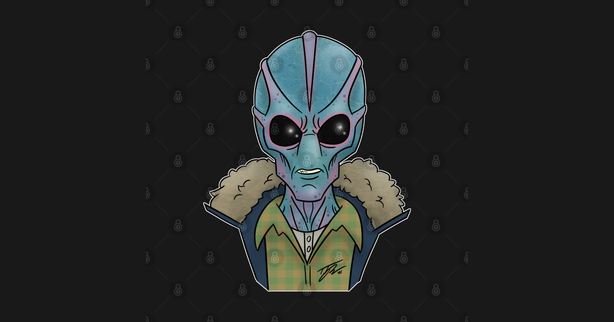 Resident Alien - Alien - T-Shirt | TeePublic