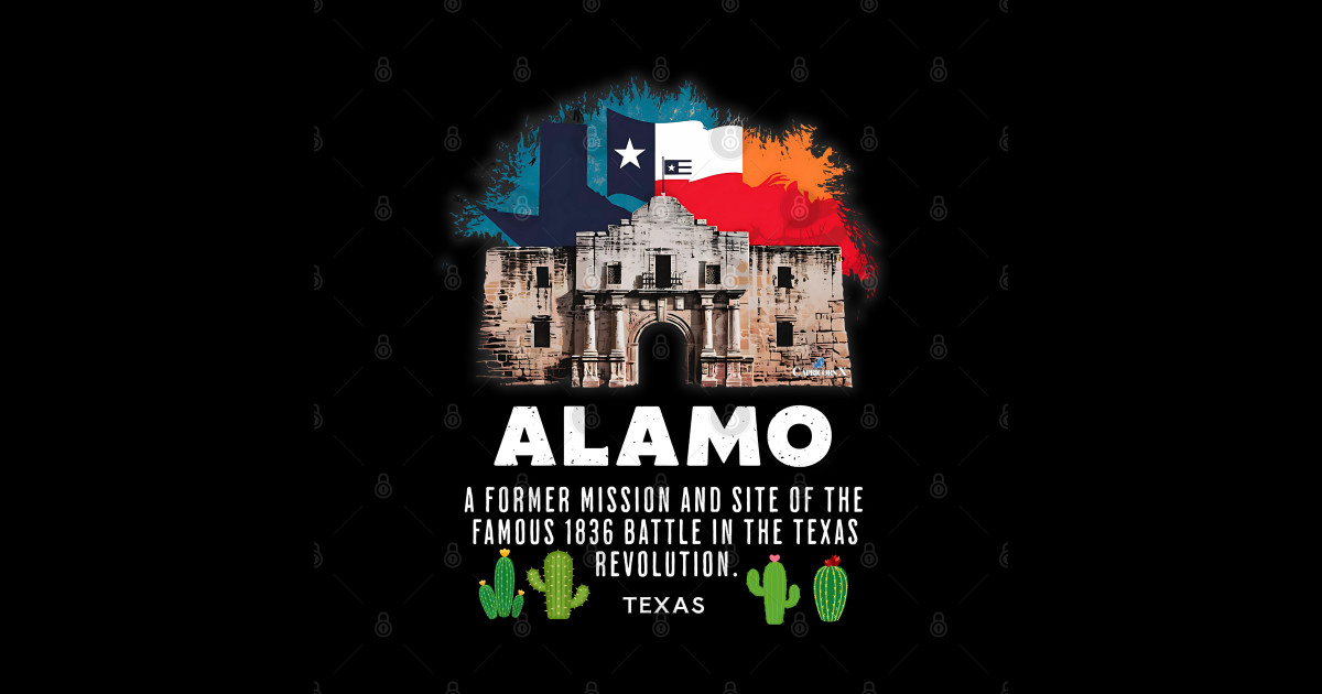 The Alamo (Texas) – A former mission and site of the famous 1836 battle ...
