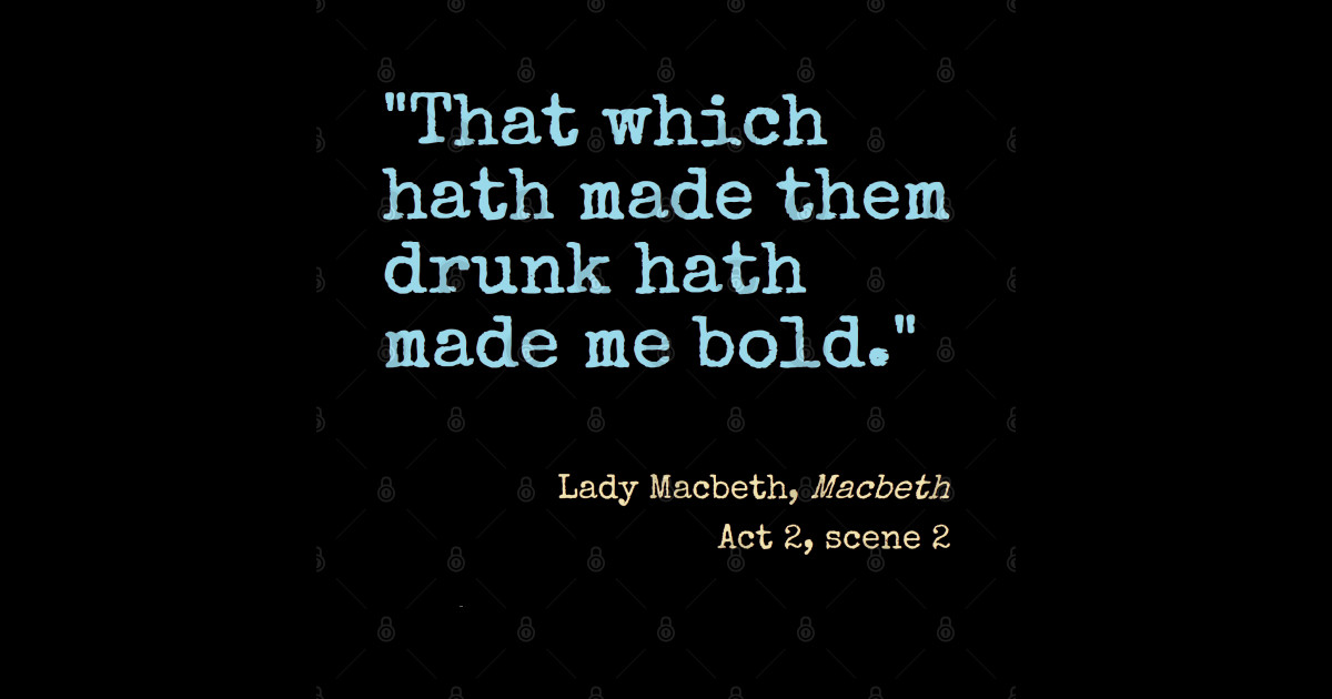 Macbeth - Shakespeare - Sticker | TeePublic