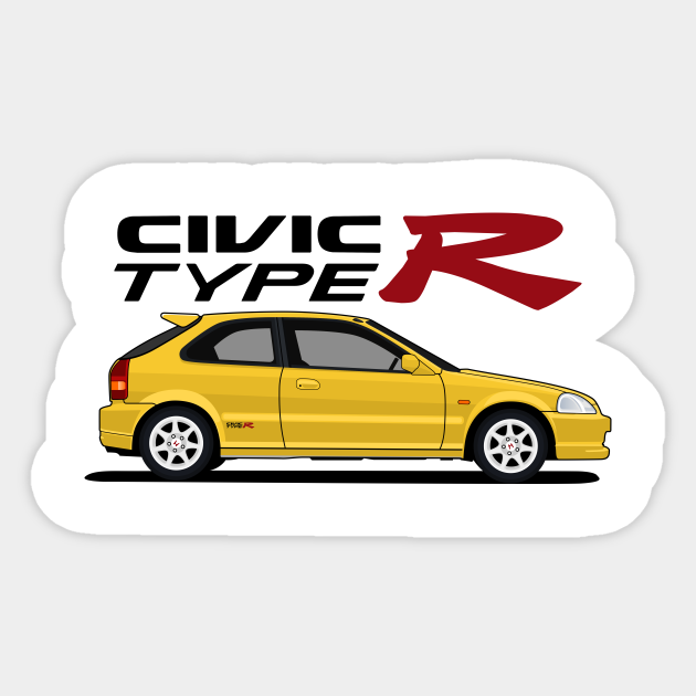 Civic Type R - Civic Type R - Sticker | TeePublic