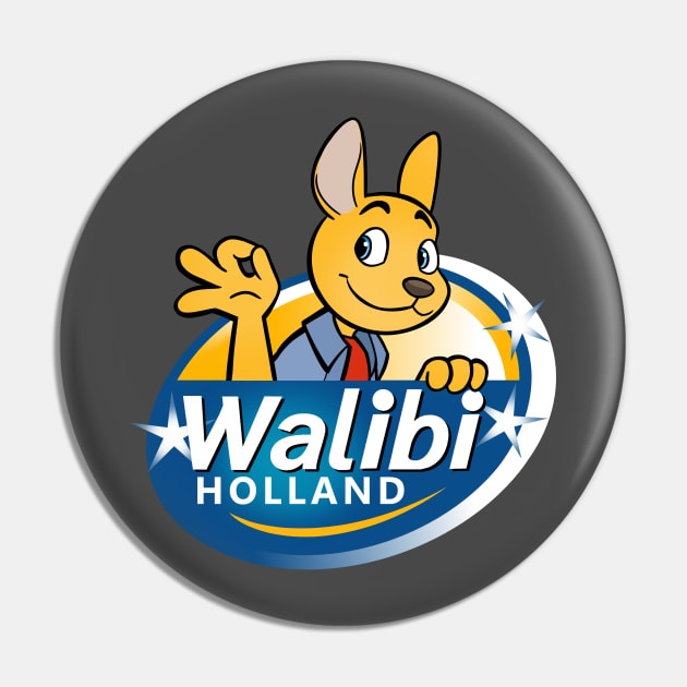 walibi logo redesign - Walibi - Pin | TeePublic