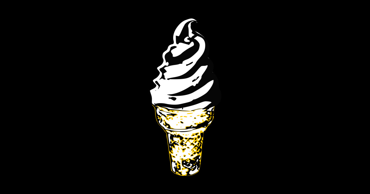 Ice-cream - Melt - Sticker | TeePublic