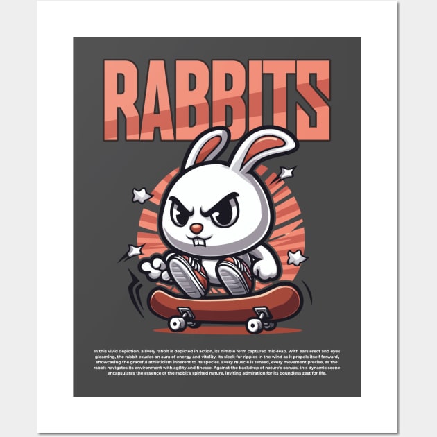 Rabbit - Rabbit Art - Posters and Art Prints | TeePublic