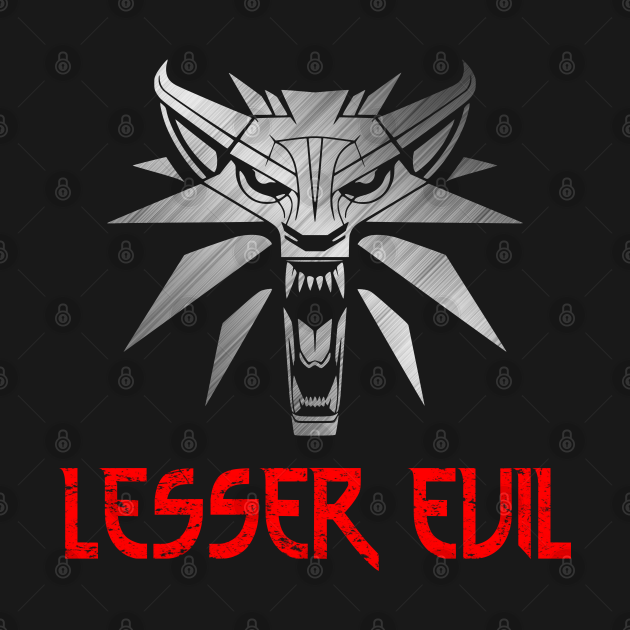 Witcher : Lesser evil - Witcher - T-Shirt | TeePublic