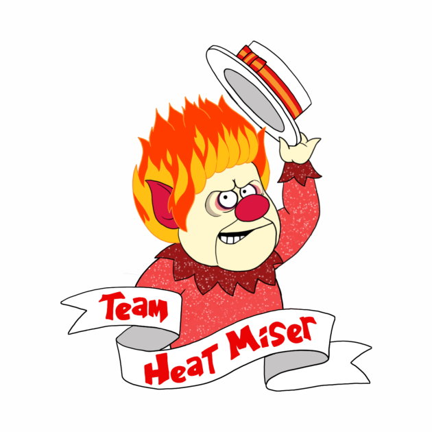 Team Heat Miser - Heat Miser - Baseball T-Shirt | TeePublic
