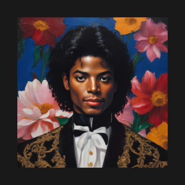Michael Jackson pop portrait watercolor painting - Pop Art - T-Shirt ...