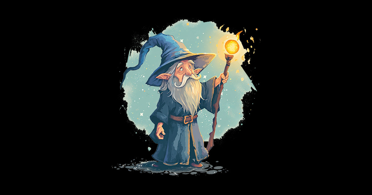 wizard - Wizard - Sticker | TeePublic