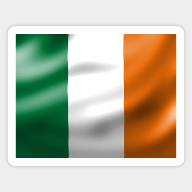 Ireland Flag - Ireland - Sticker | TeePublic