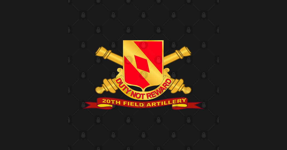 20th Field Artillery w Br - Ribbon - 20th Field Artillery W Br Ribbon ...