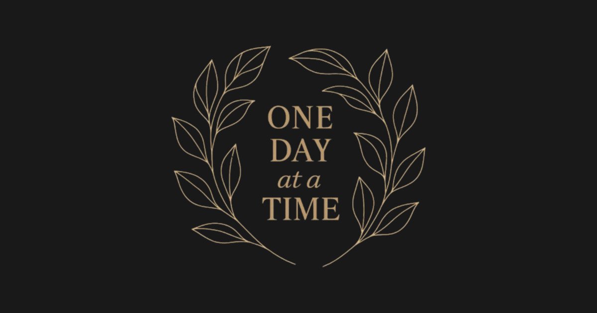 One Day at a Time – Minimal Botanical Affirmation - One Day At A Time ...