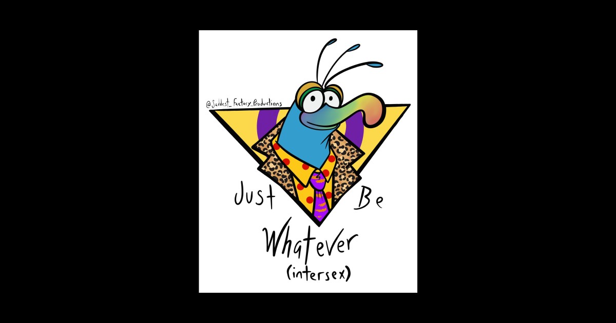 Intersex pride whatever puppet weirdo - Intersex - Magnet | TeePublic