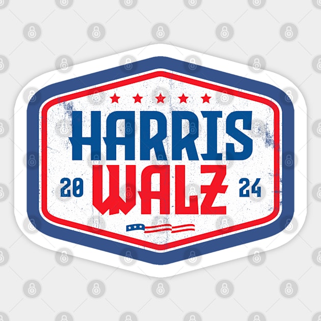 Harris Walz 2024 - Harris Walz 2024 - Sticker | TeePublic