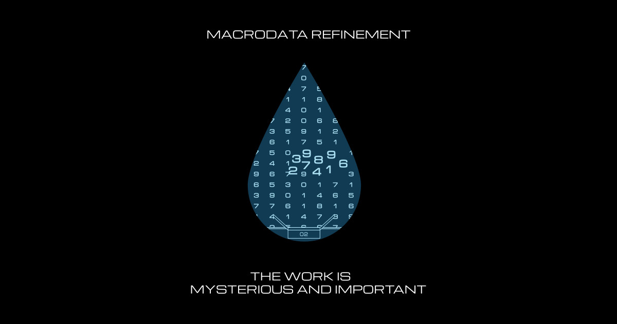 Severance Macrodata Refinement - Severance - Sticker | TeePublic