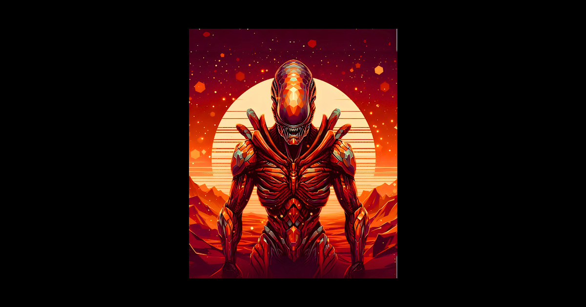 alien romulus - Alien Romulus - Sticker | TeePublic