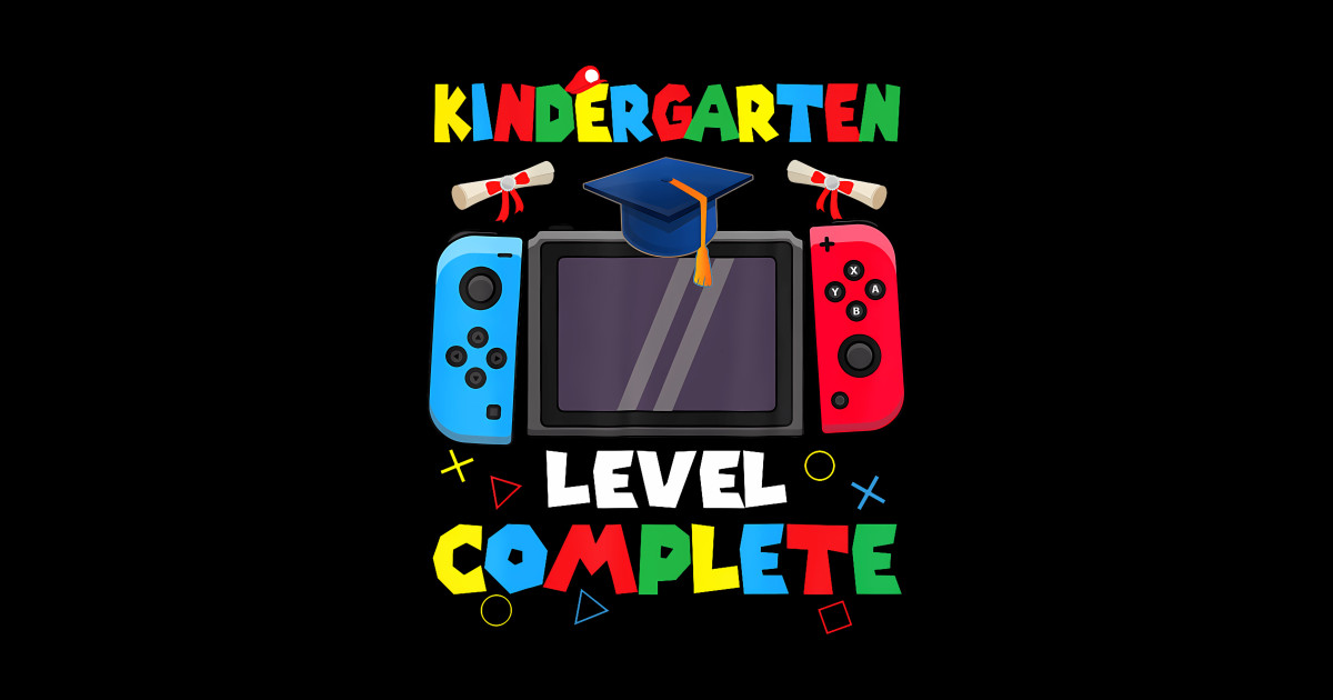 Kindergarten Level Complete Graduation Class 2024 Boys Gamer ...