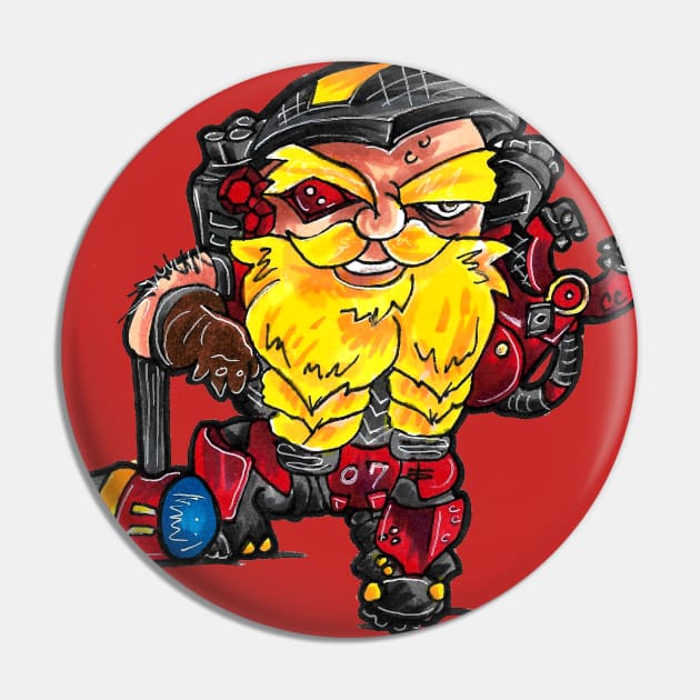 torbjorn chibi - Torbjorn - Pin | TeePublic