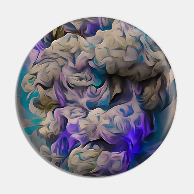 Blue Ivory Foamy Flashing Nug Bud Weed Cannabis - 420 - Pin | TeePublic