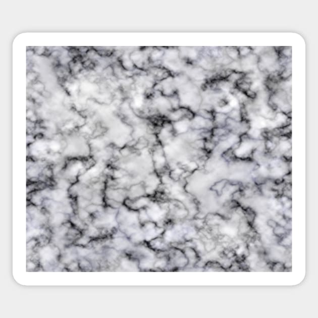 Smokey grey marble - Marble Pattern - Sticker | TeePublic