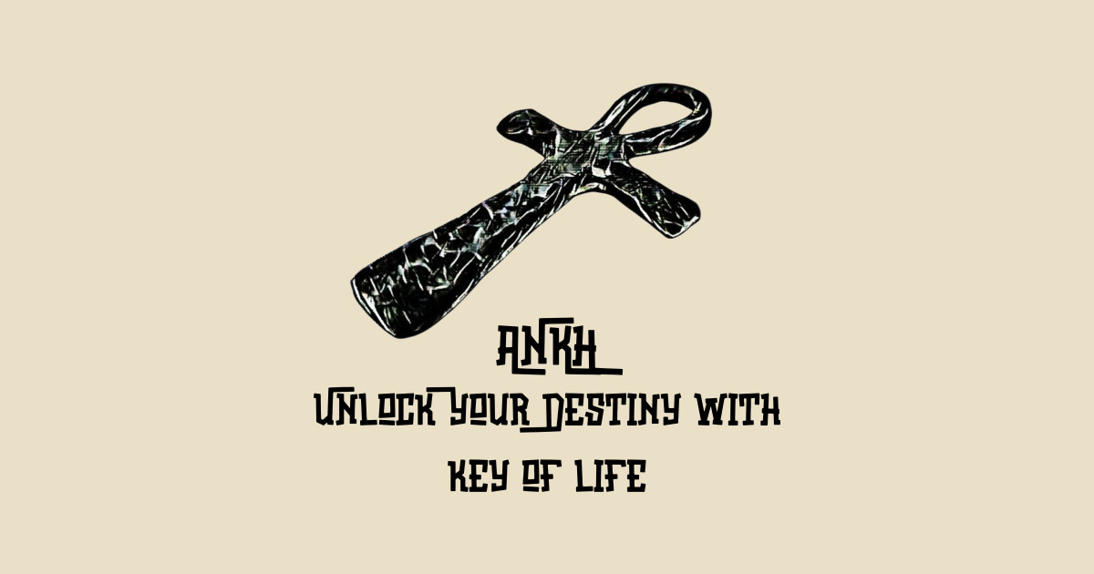 The Ankh Cross Key of Life Ancient Egyptian Symbol - Ankh - T-Shirt ...