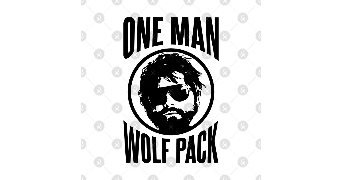 Alan the One Man Wolf Pack - The Hangover - T-Shirt | TeePublic