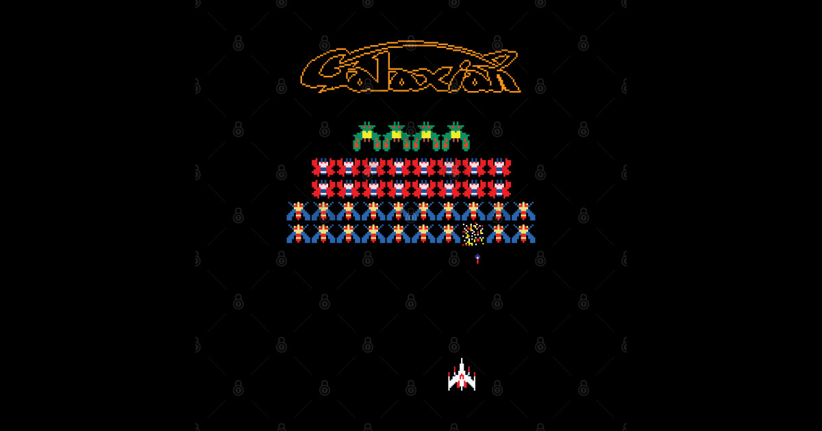 Galaxian - 8 bit game - 8 Bits - Posters and Art Prints | TeePublic