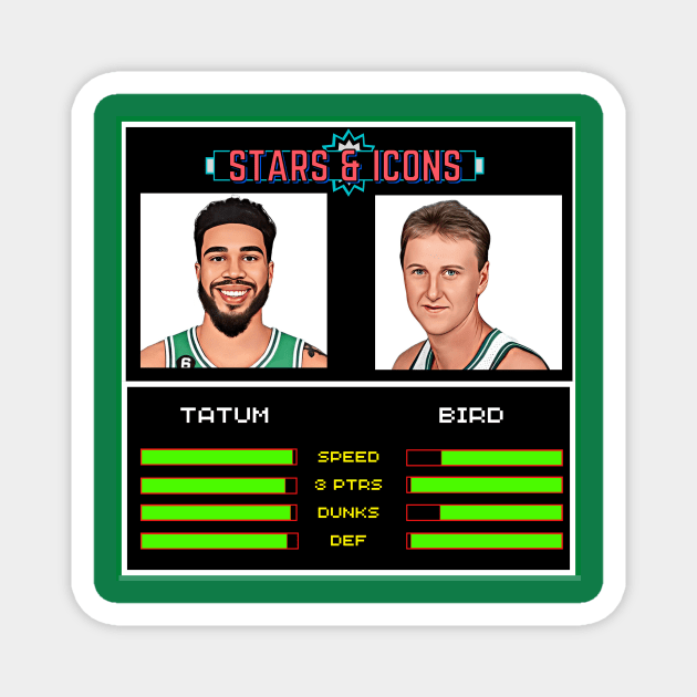 Tatum & Bird - NBA Jam “Stars & Icons” Edition - Jayson Tatum - Magnet ...