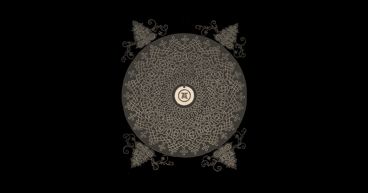 Complex Embroidery Pattern - Embroidery Pattern - Sticker | TeePublic