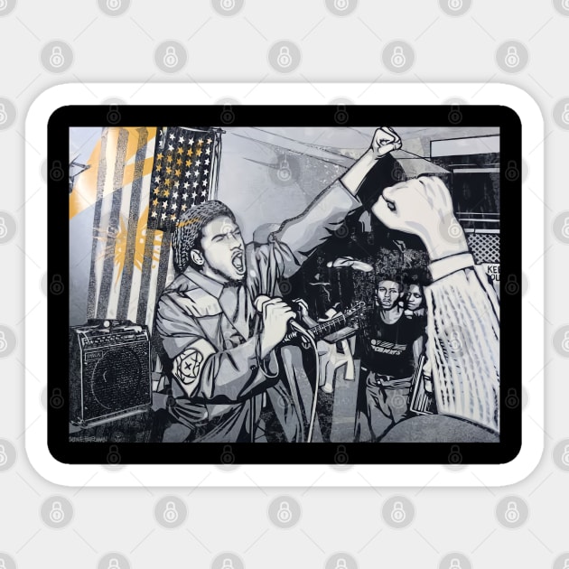 Rock Brain - Bad Brains - Sticker | TeePublic