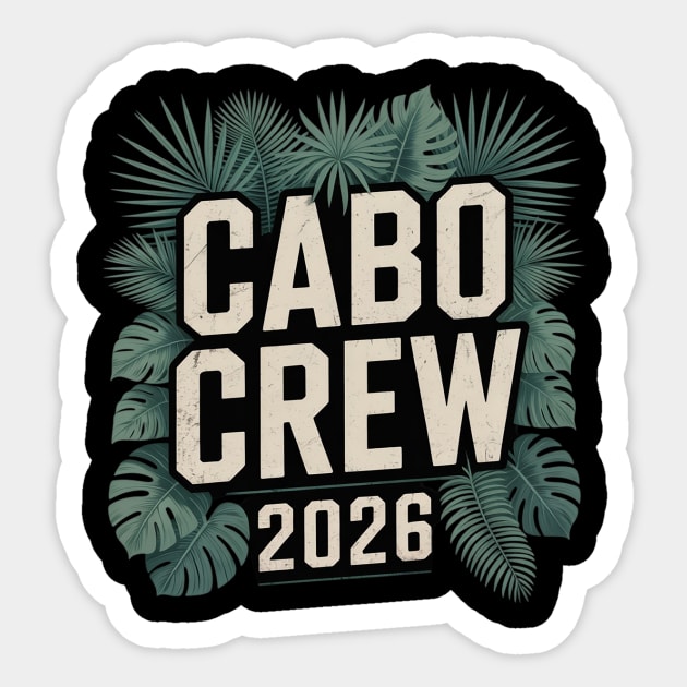 Cabo Crew 2026 Mexico Tropical Sunset Palm Tree Souvenir - Cabo Crew ...