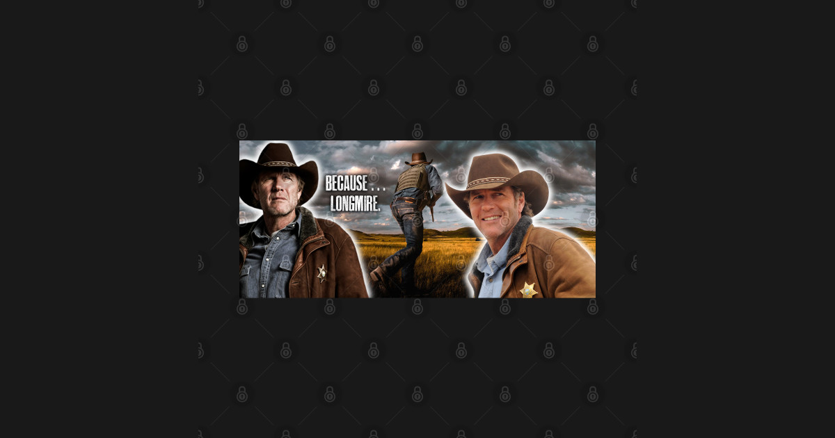 LONGMIRE FAN ART! - Longmire - T-Shirt | TeePublic