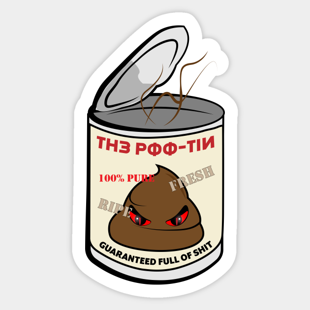 poo tin - Politics - Sticker | TeePublic