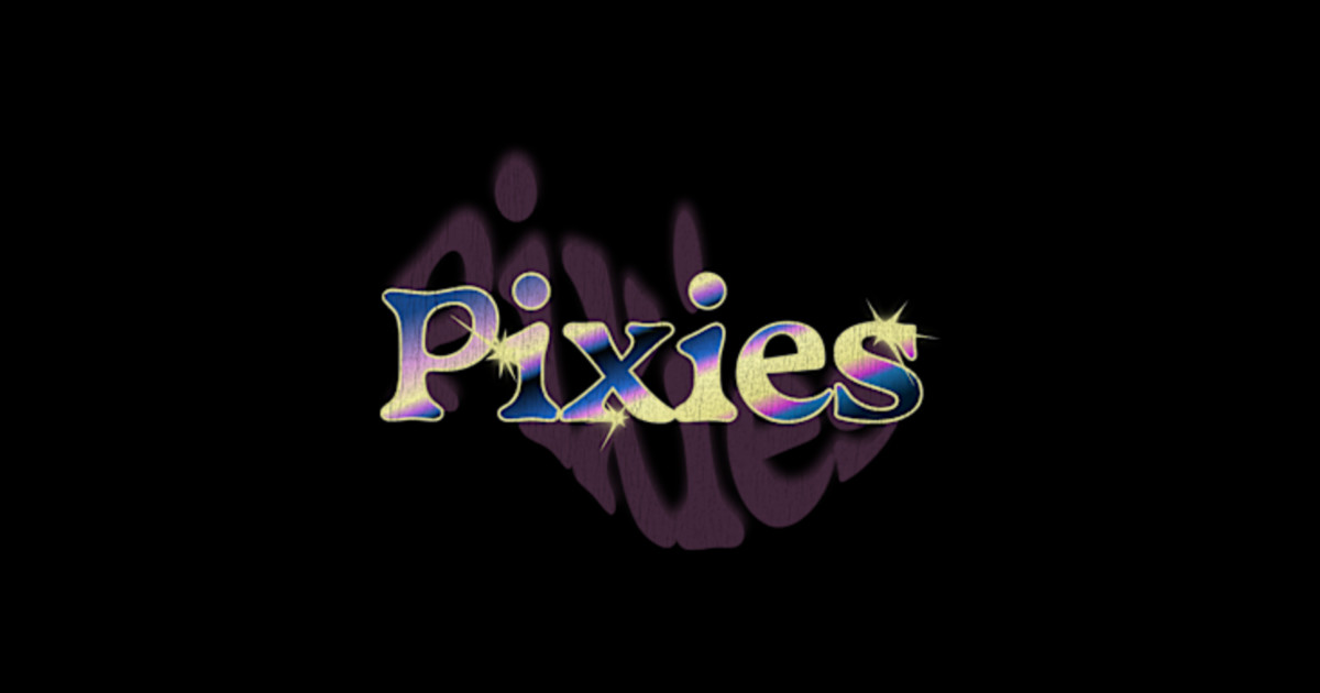 Pixies // Retro Type - Pixies - Sticker | TeePublic