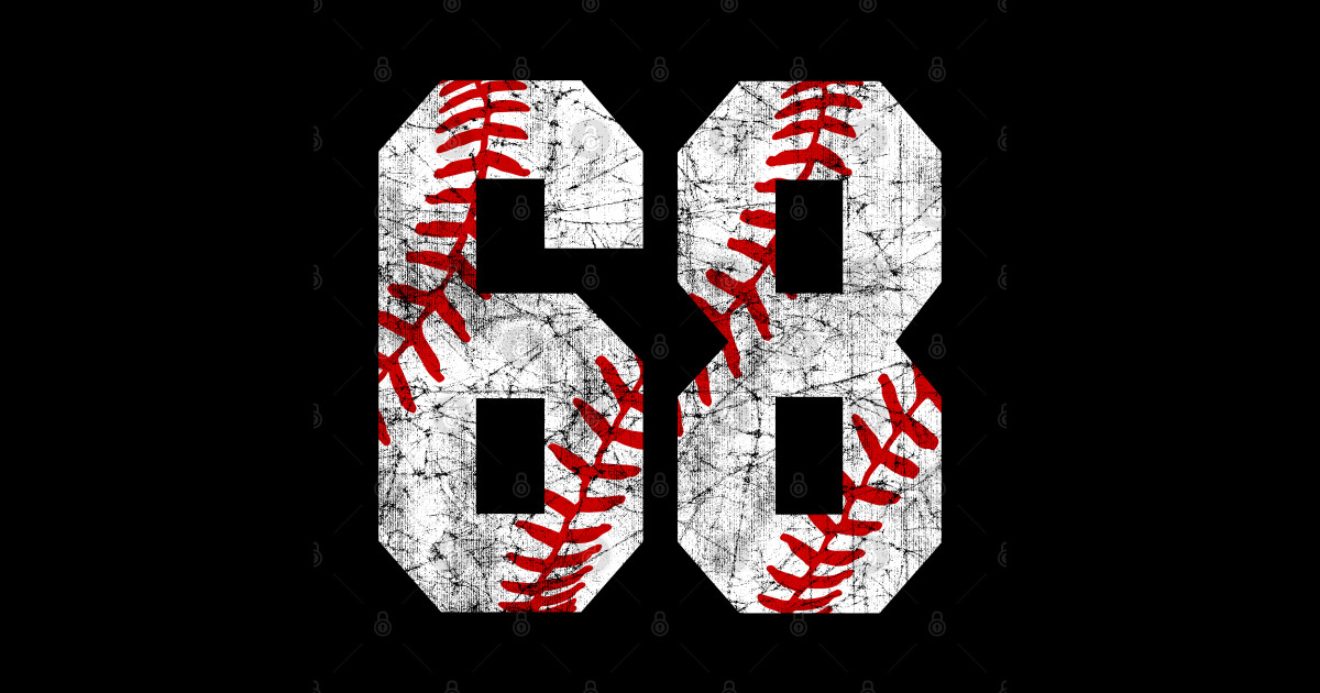 Vintage #68 Baseball Laces Baseball Mom Jersey Love Baseball - Baseball ...