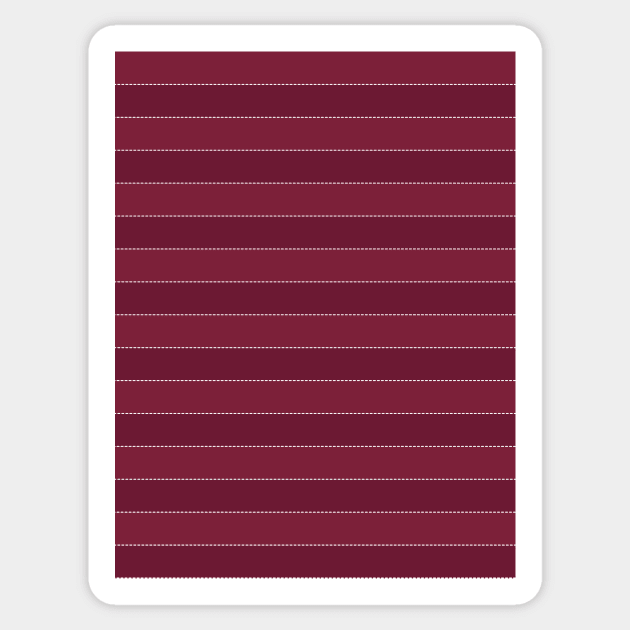 West Ham Home 1985 Retro Claret Hoops - West Ham United - Sticker ...