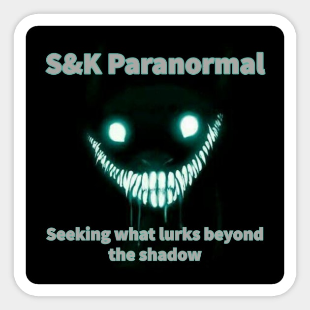 Creepy Demon Smile - Sk Paranormal - Sticker | TeePublic