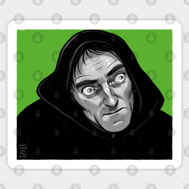 Young Frankenstein Igor Drawing with Pop Art Green Background - Young ...