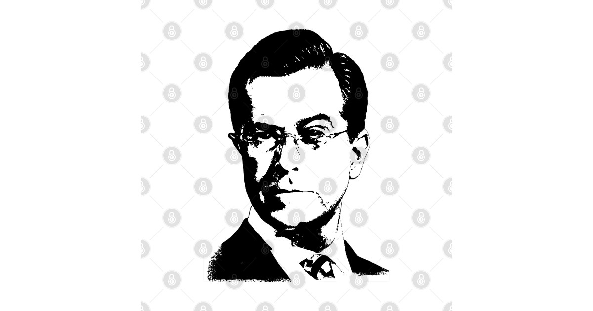 Stephen Colbert Portrait Pop Art - Stephen Colbert - T-Shirt | TeePublic