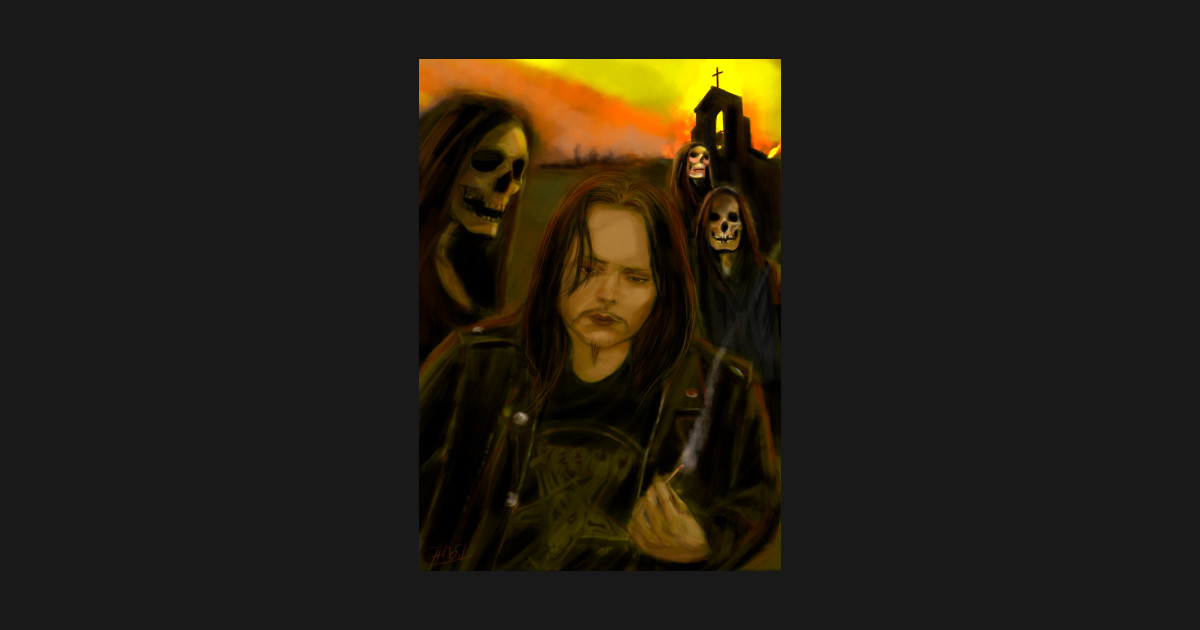 Mayhem Euronymous - Mayhem - T-Shirt | TeePublic