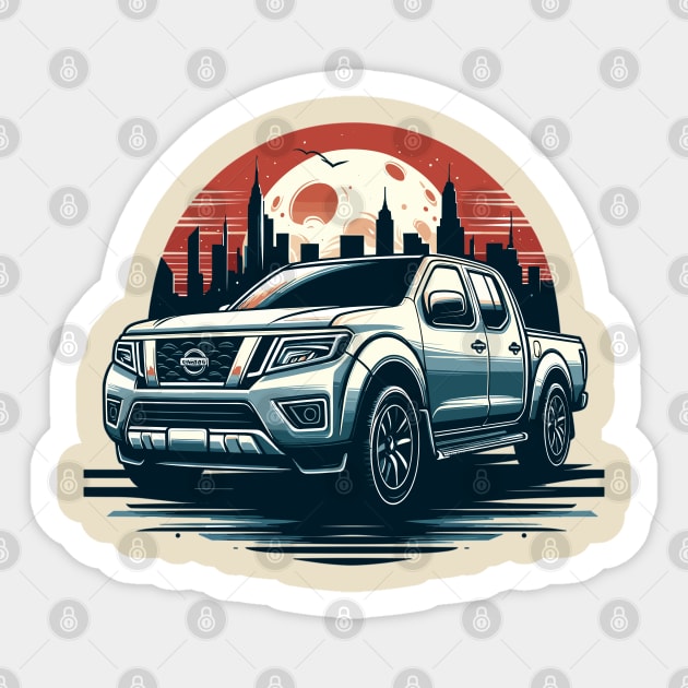 Nissan Frontier - Nissan - Sticker | TeePublic