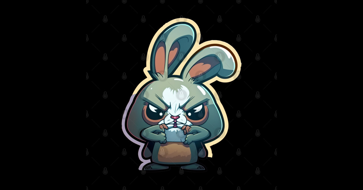 Grandpa Bunny - Grandpa Bunny - Sticker | TeePublic